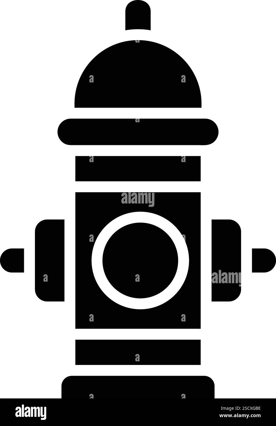 Fire hydrant Vector Icon Design Illustration Stock Vector Image & Art ...