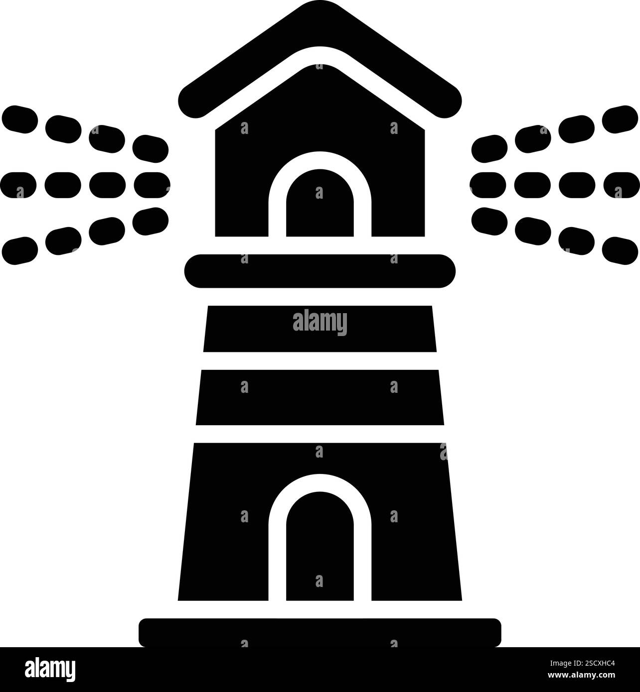 Architecture lighthouse icon outline hi-res stock photography and ...