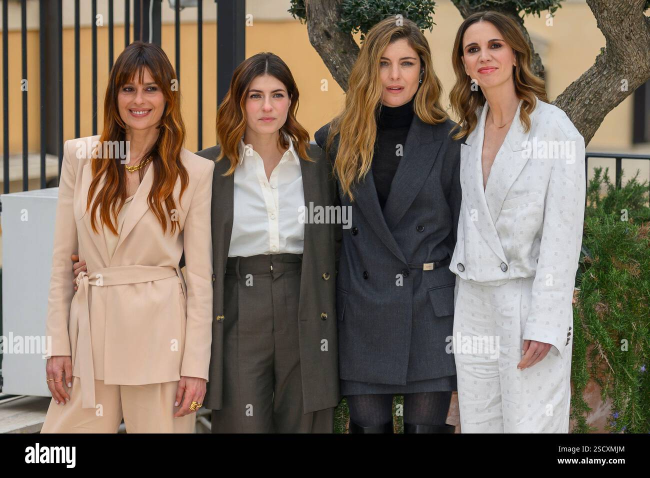 Actresses Claudia Pandolfi, Maria Chiara Giannetta, Vittoria Puccini ...