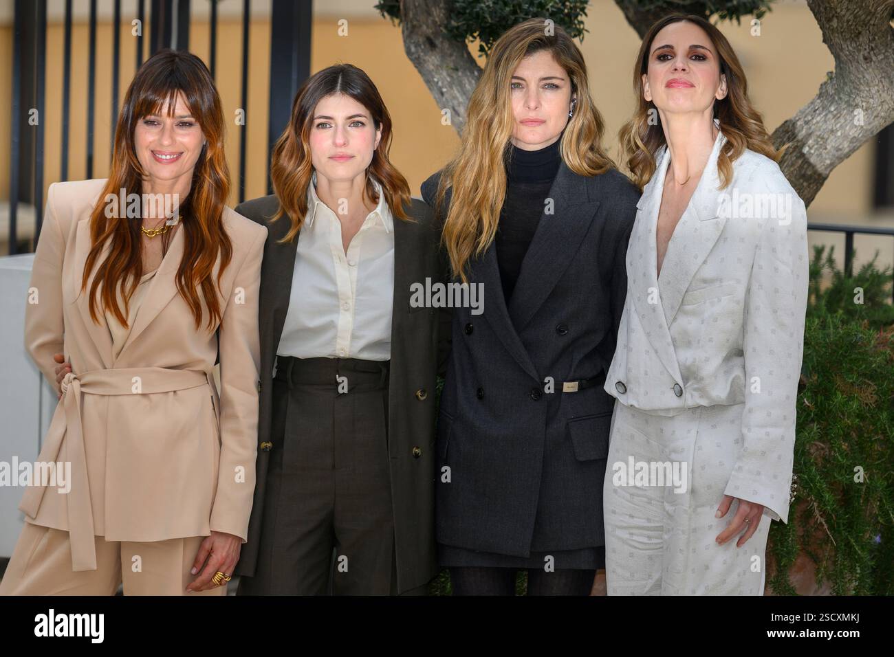 Rome, Italy. 07th Feb, 2025. Actresses Claudia Pandolfi, Maria Chiara ...
