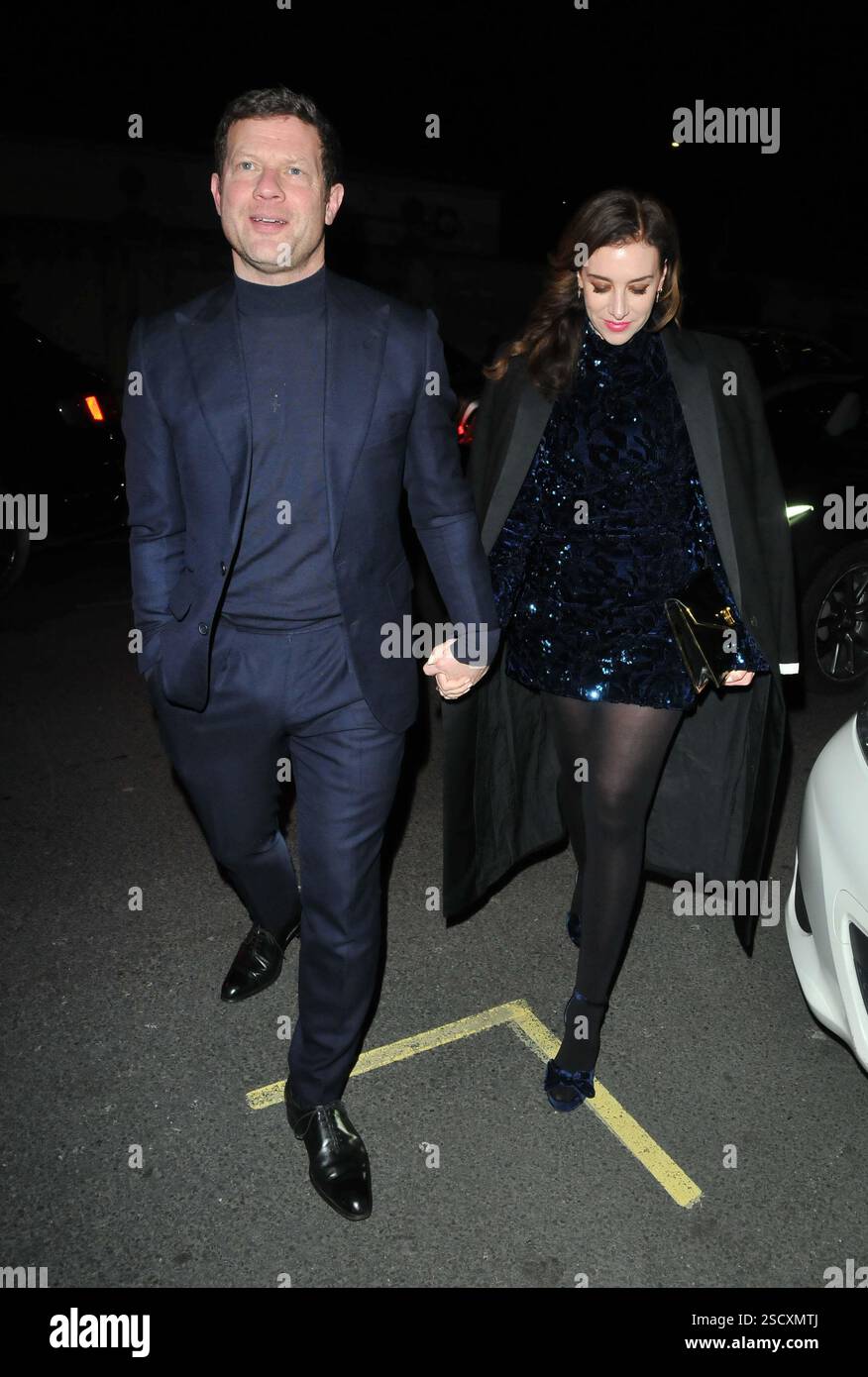 Dermot O'Leary and Dee Koppang at the Vanity Fair EE Rising Star 2025 ...