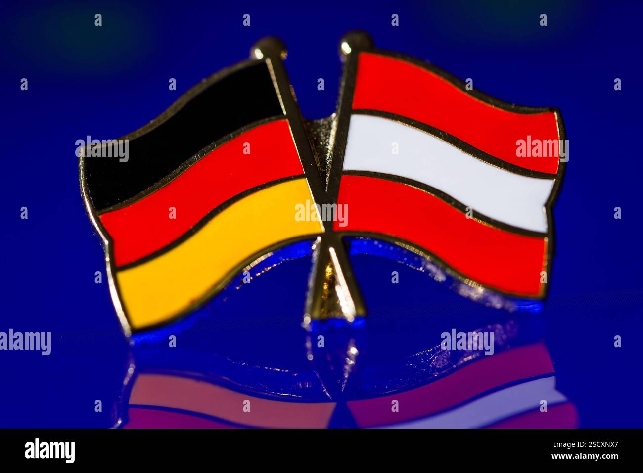 Symbolfoto Deutschland und Oesterreich DEU/Deutschland/Illustration, 07 ...