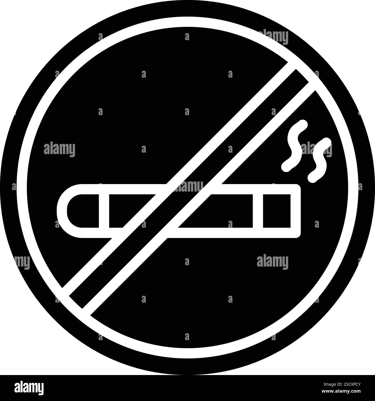 No smoking Vector Icon Design Illustration Stock Vector Image & Art - Alamy
