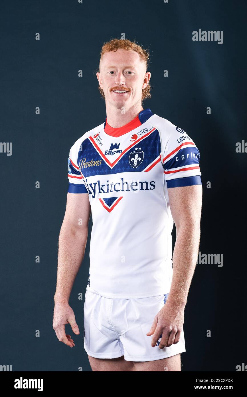 Wakefield, England -7th February 2024 - Wakefield Trinity's Lachlan ...