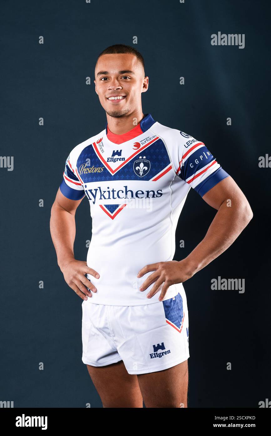 Wakefield, England -7th February 2024 - Wakefield Trinity's Corey Hall ...