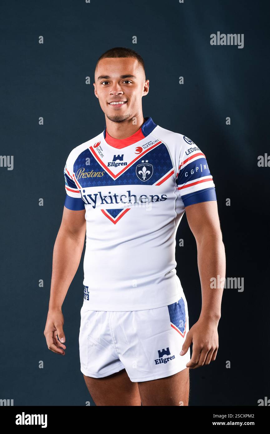 Wakefield, England -7th February 2024 - Wakefield Trinity's Corey Hall ...