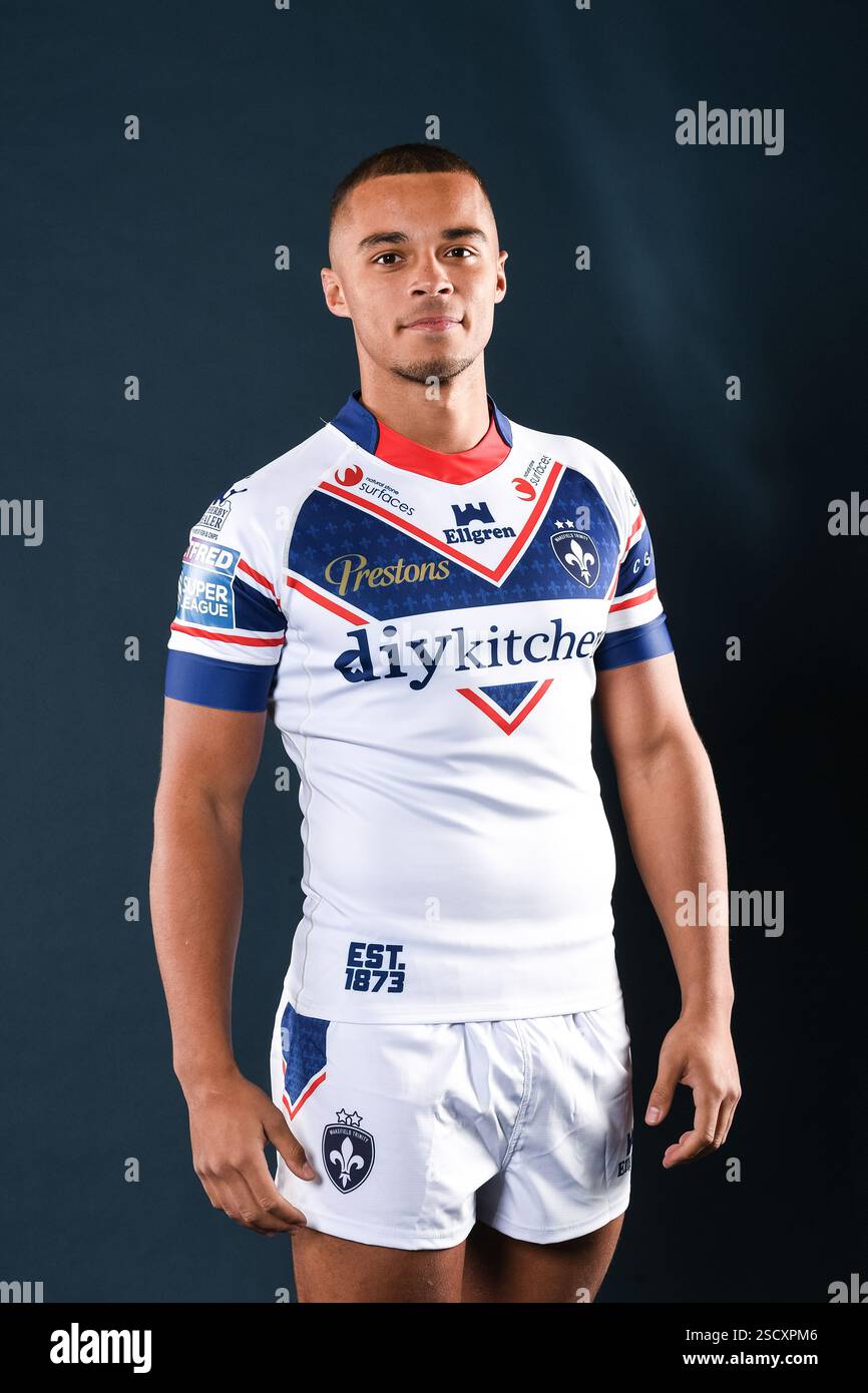 Wakefield, England -7th February 2024 - Wakefield Trinity's Corey Hall ...