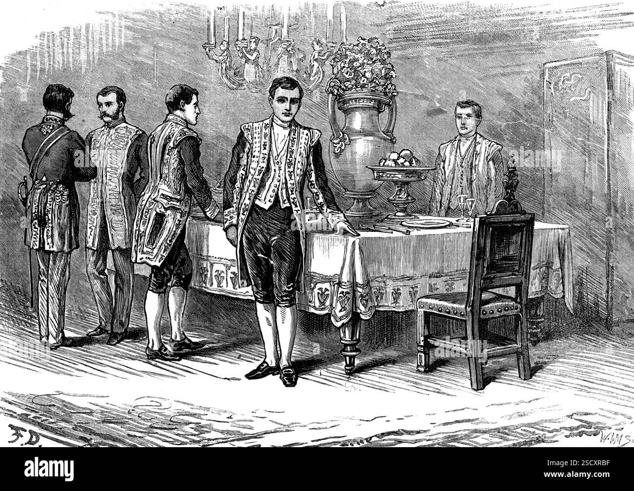 Servants table hi-res stock photography and images - Alamy