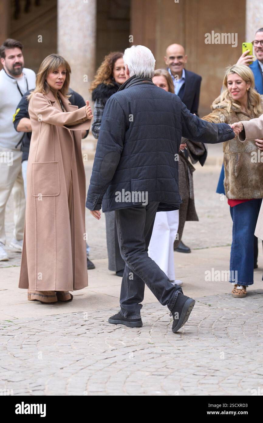 Granada. Spain. 20250207, Richard Gere, Alejandra Silva Gere attends a ...