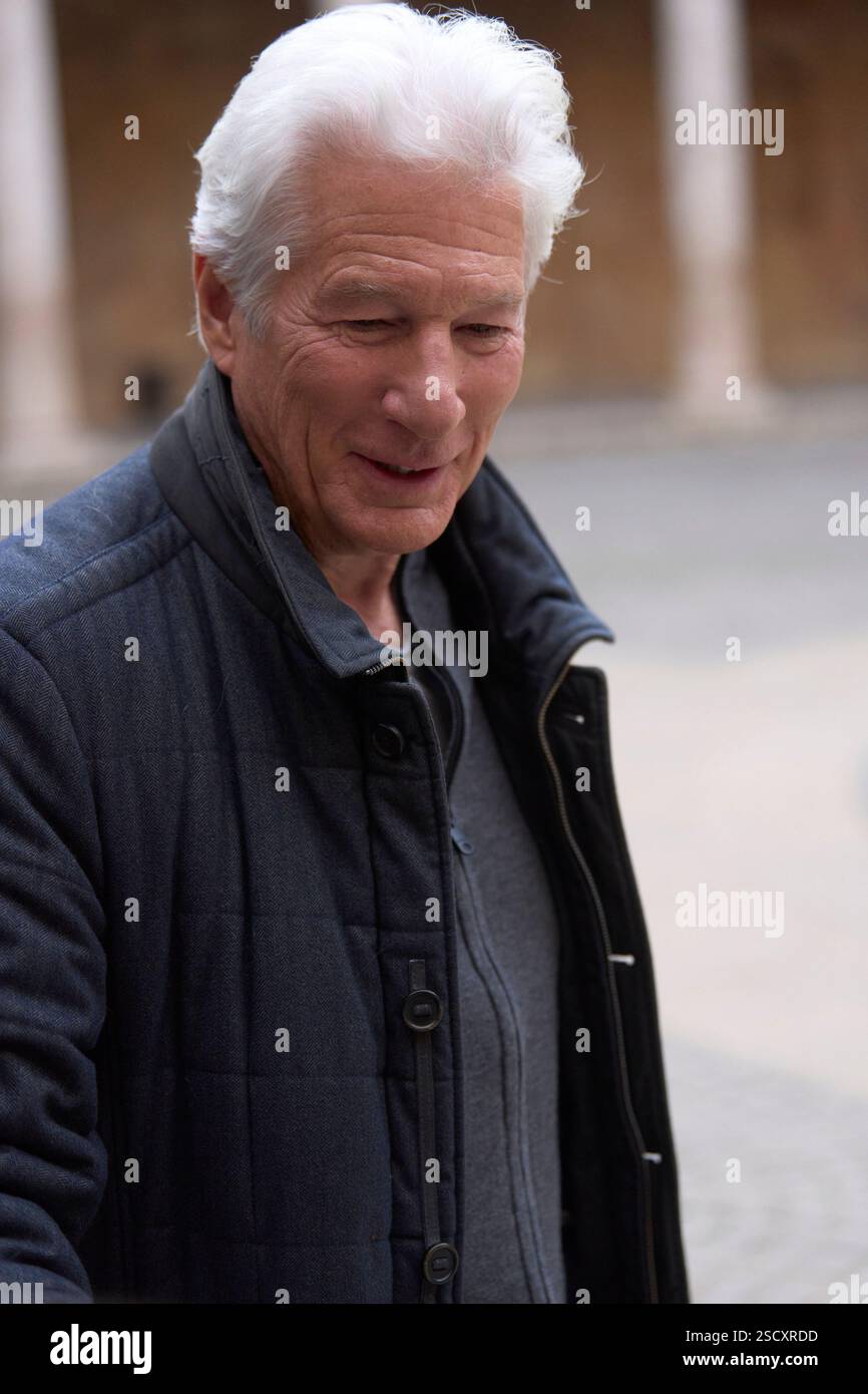 Granada. Spain. 20250207, Richard Gere attends a photocall as winner of ...