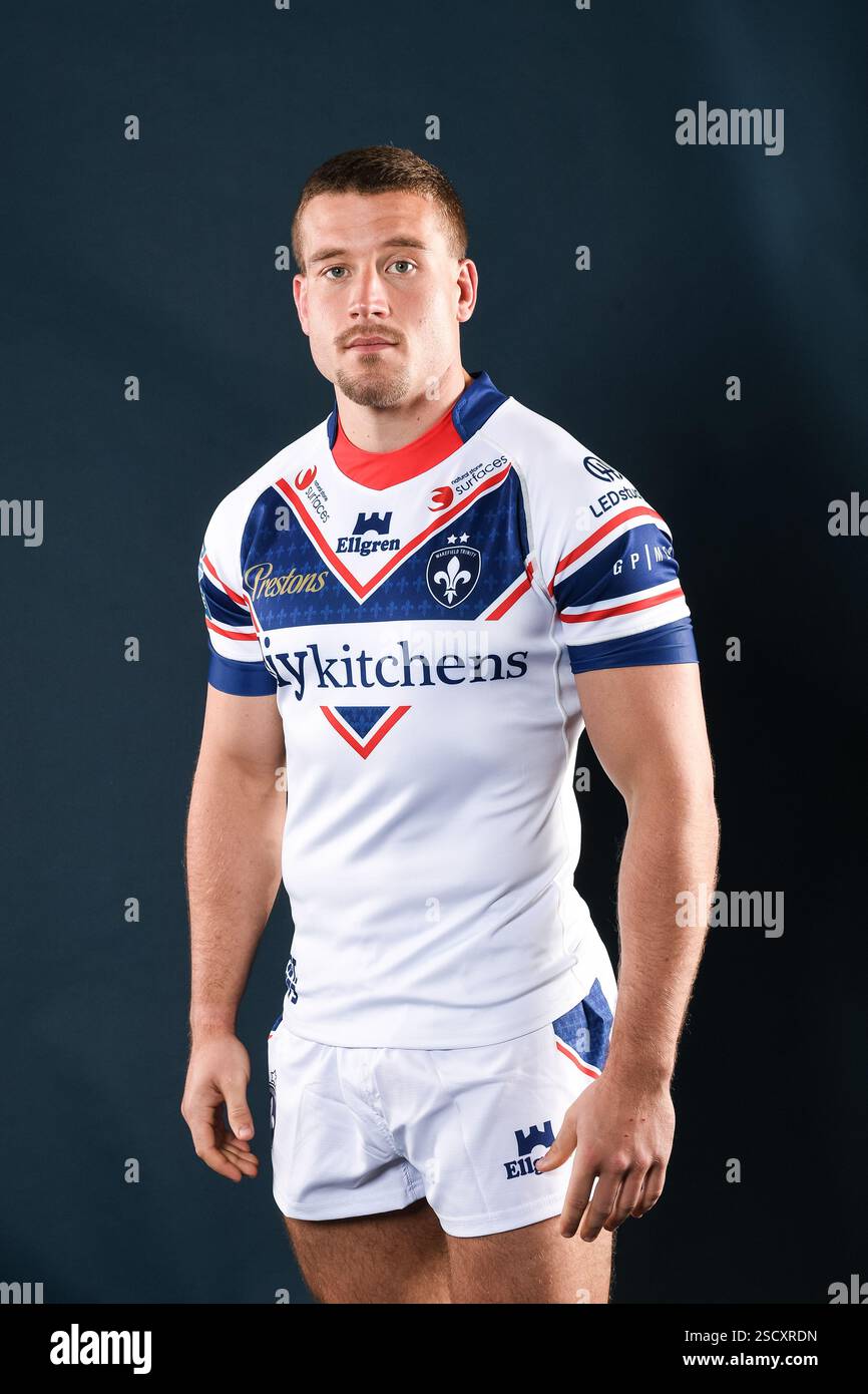 Wakefield, England -7th February 2024 - Wakefield Trinity's Thomas ...