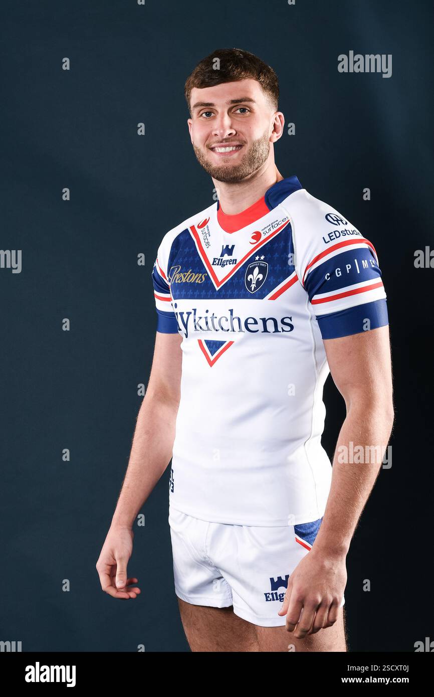 Wakefield, England -7th February 2024 - Wakefield Trinity's Josh Rourke ...