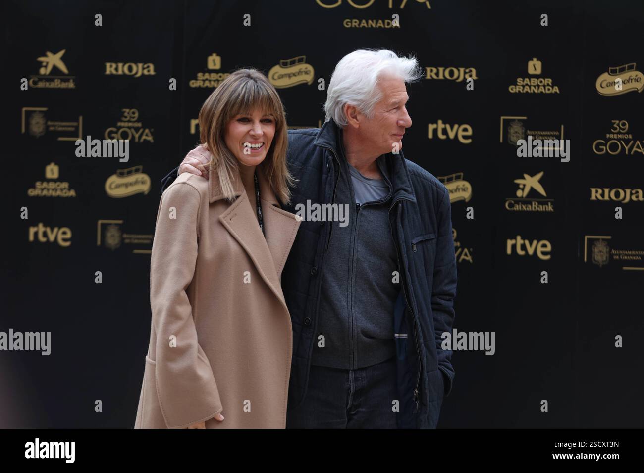 Granada, Spain. 07th Feb, 2025. Actor Richard Gere during Goya ...