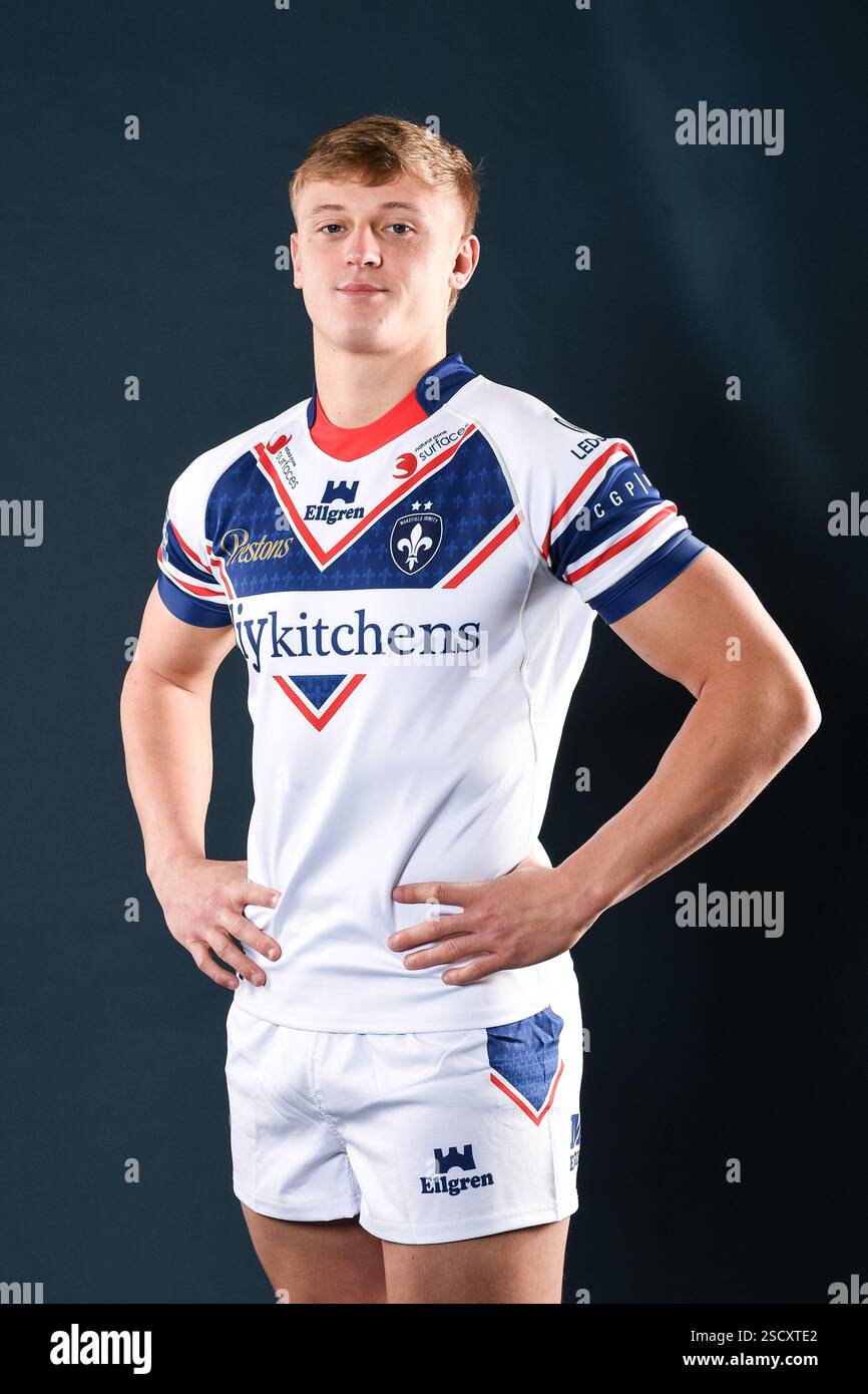 Wakefield, England -7th February 2024 - Wakefield Trinity's Jayden ...