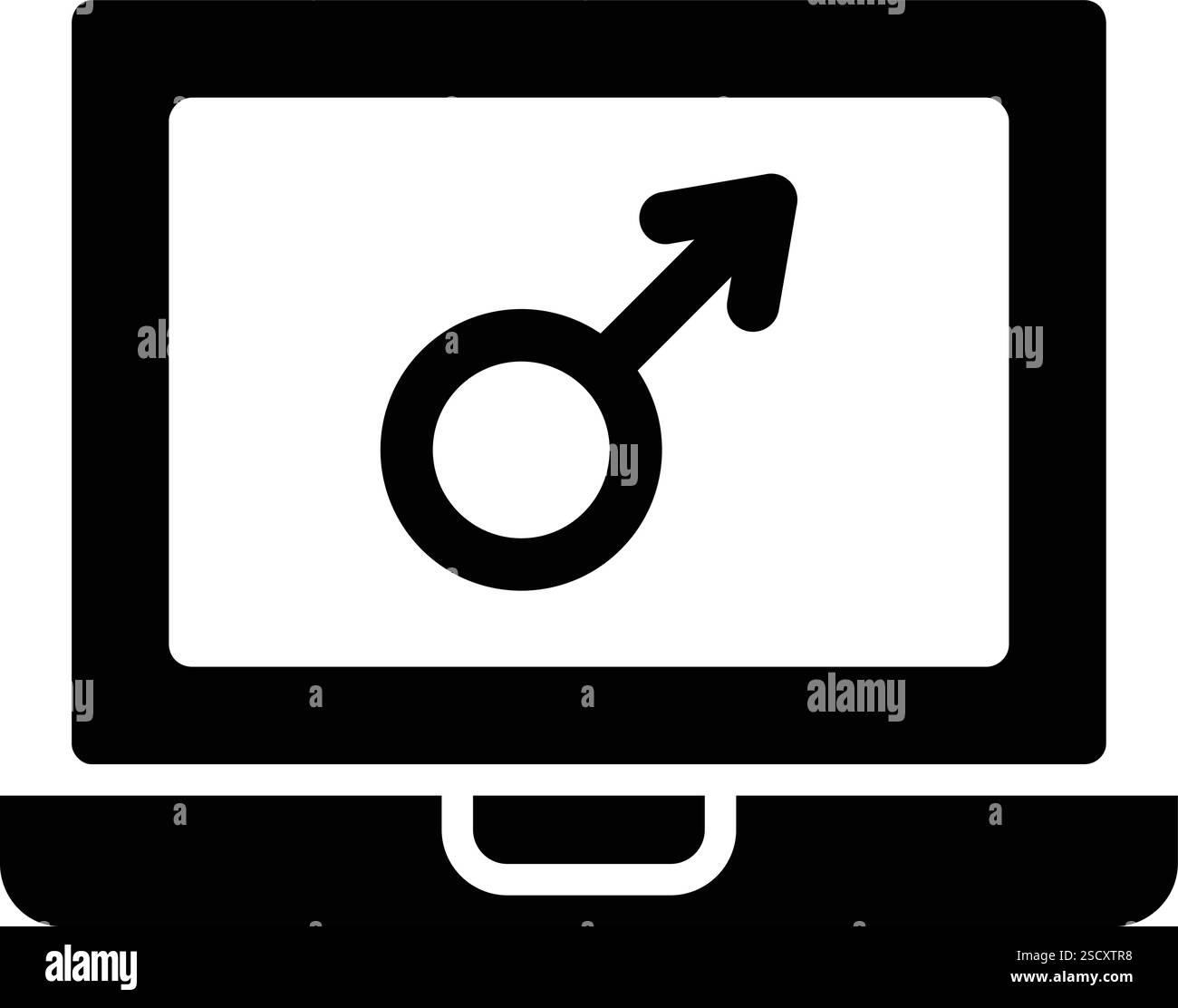 Male symbol vector Black and White Stock Photos & Images - Alamy
