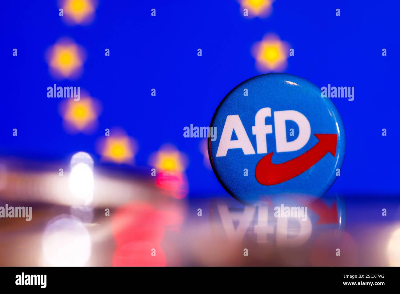 Symbolfoto AfD DEU/Deutschland/Illustration, 07.02.2025, Ein ...
