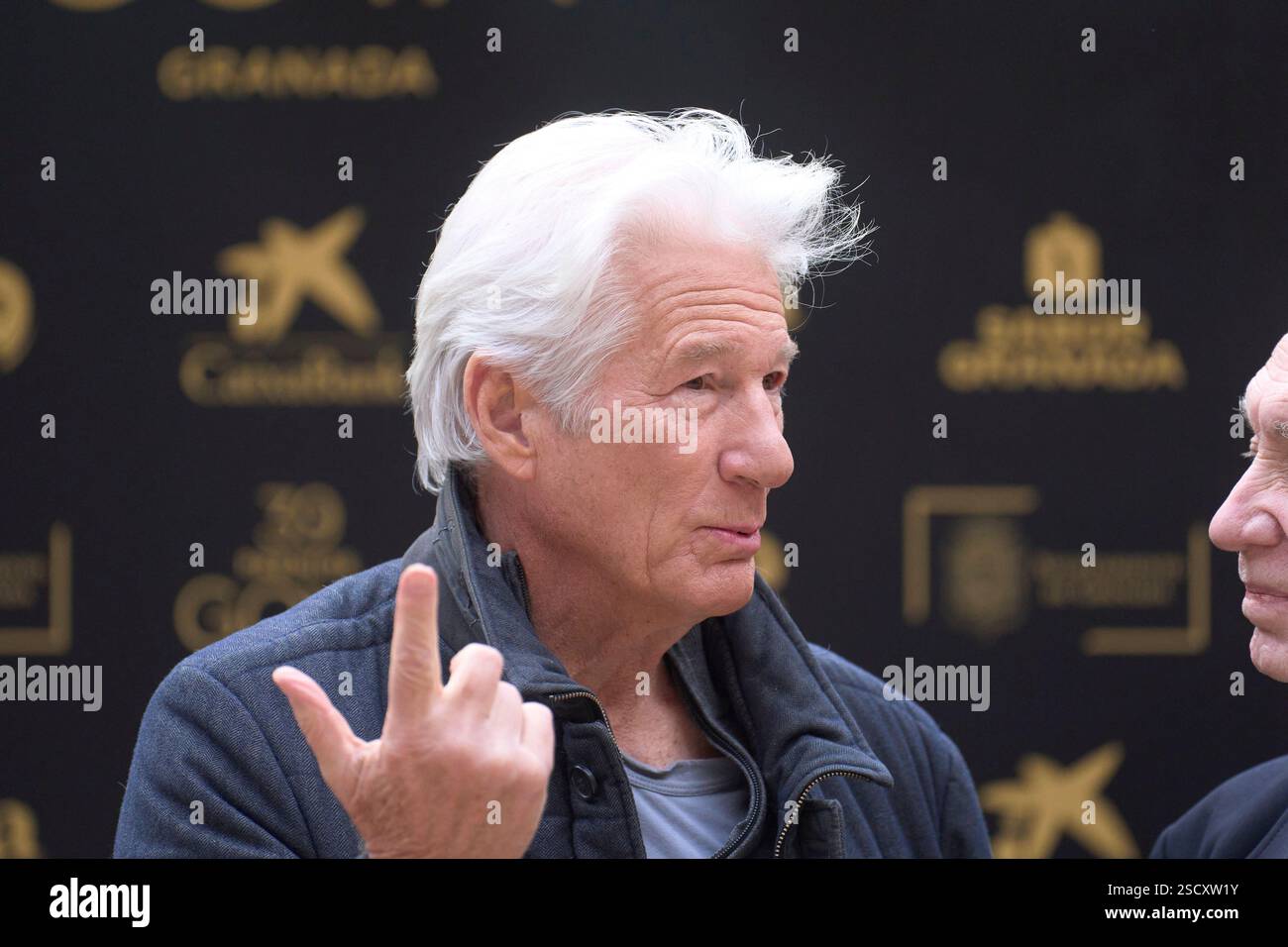 Granada. Spain. 20250207, Richard Gere attends a photocall as winner of ...