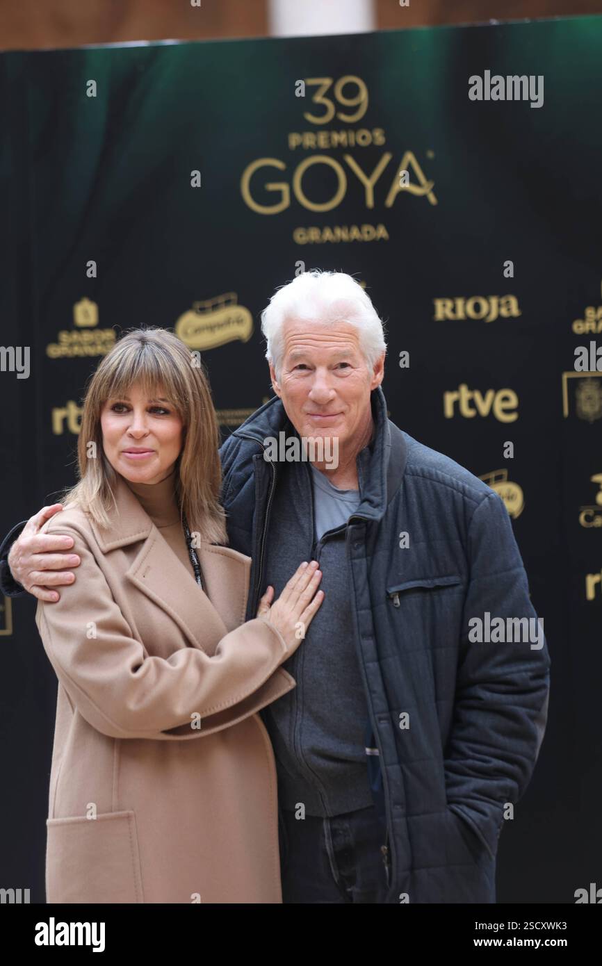 Granada, Spain. 07th Feb, 2025. Actor Richard Gere during Goya ...