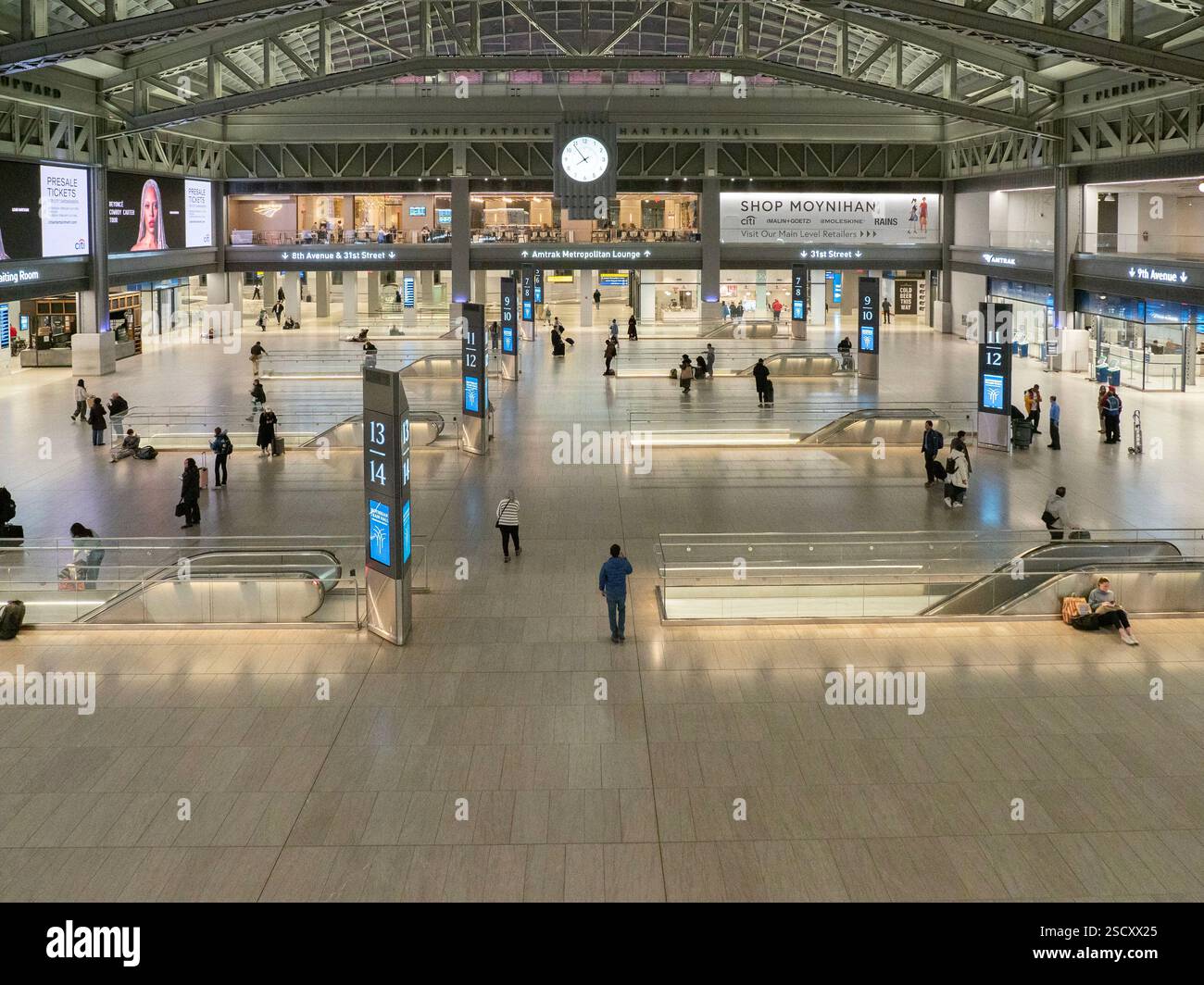 Moynihan Train Hall (the extension to Pennsylvania Station and former ...