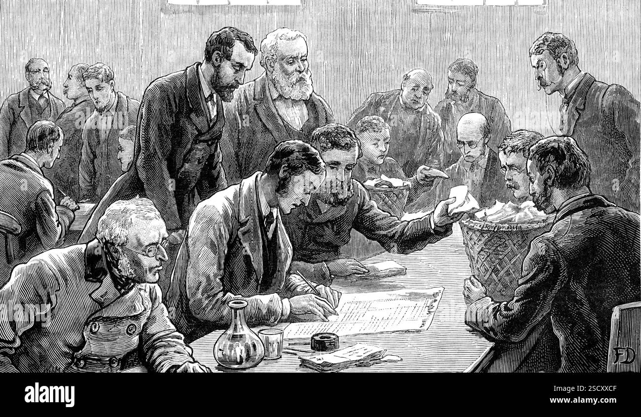 The General Election: counting the votes at the Southwark election ...