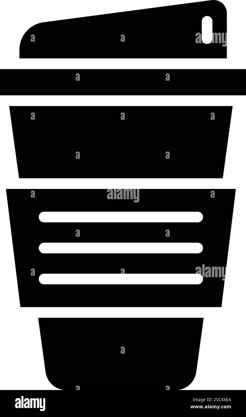 Paper cup Vector Icon Design Illustration Stock Vector Image & Art - Alamy