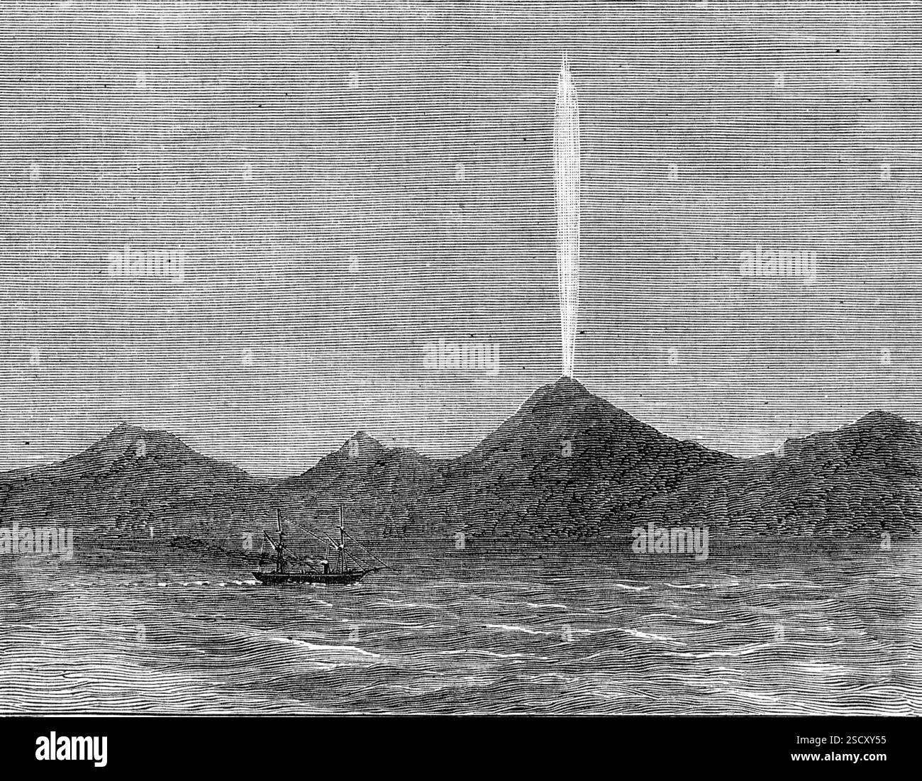 The Comet in the Southern Hemisphere, as viewed from the Wellington ...