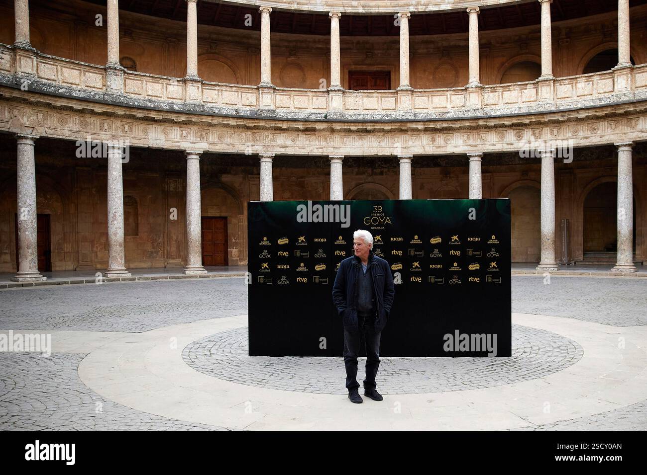 Actor Richard Gere arrives for a photocall during a press conference ...