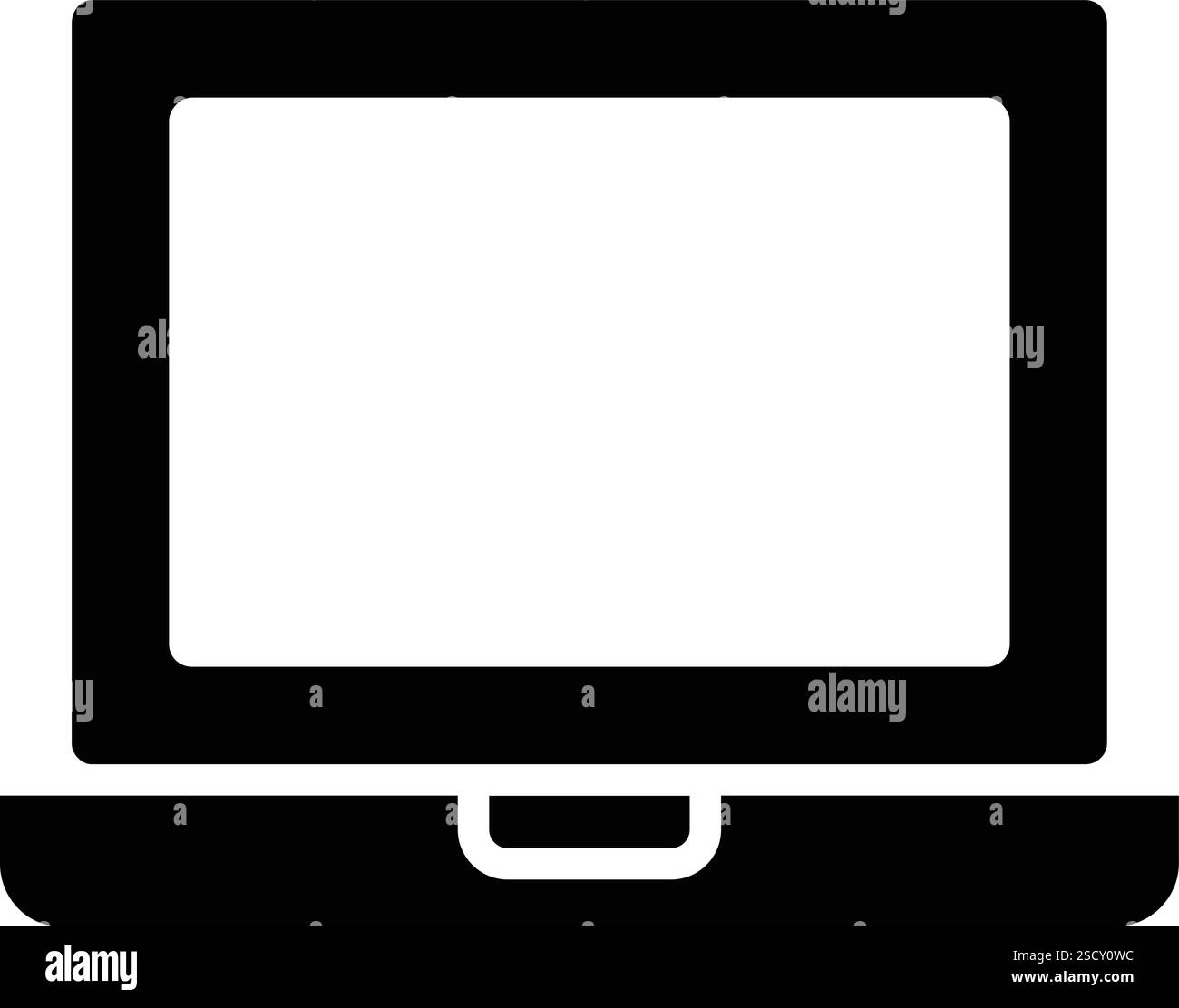 3d laptop vector vectors Black and White Stock Photos & Images - Alamy