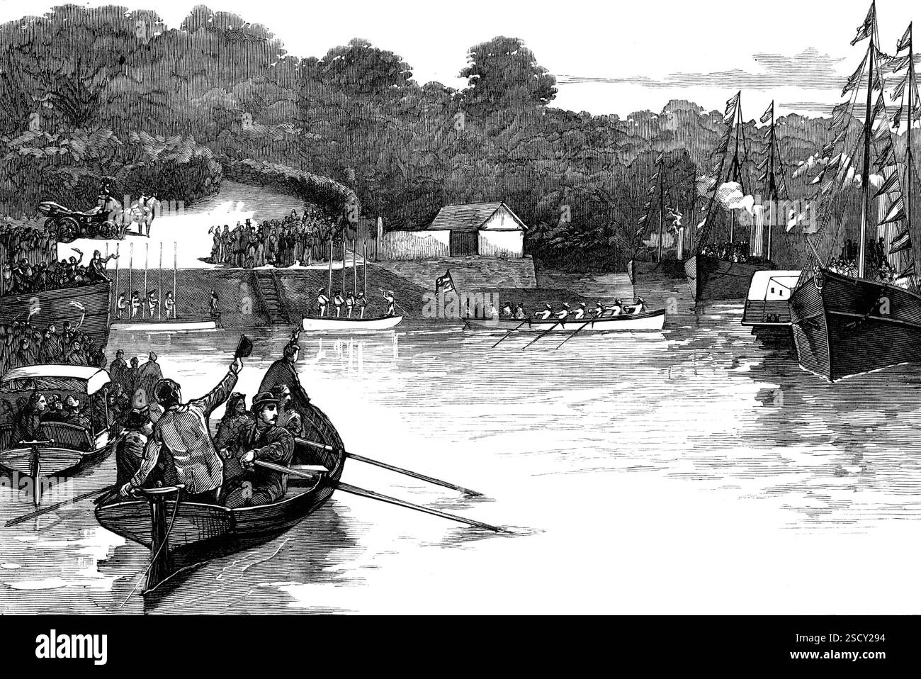 Press excursion Black and White Stock Photos & Images - Alamy