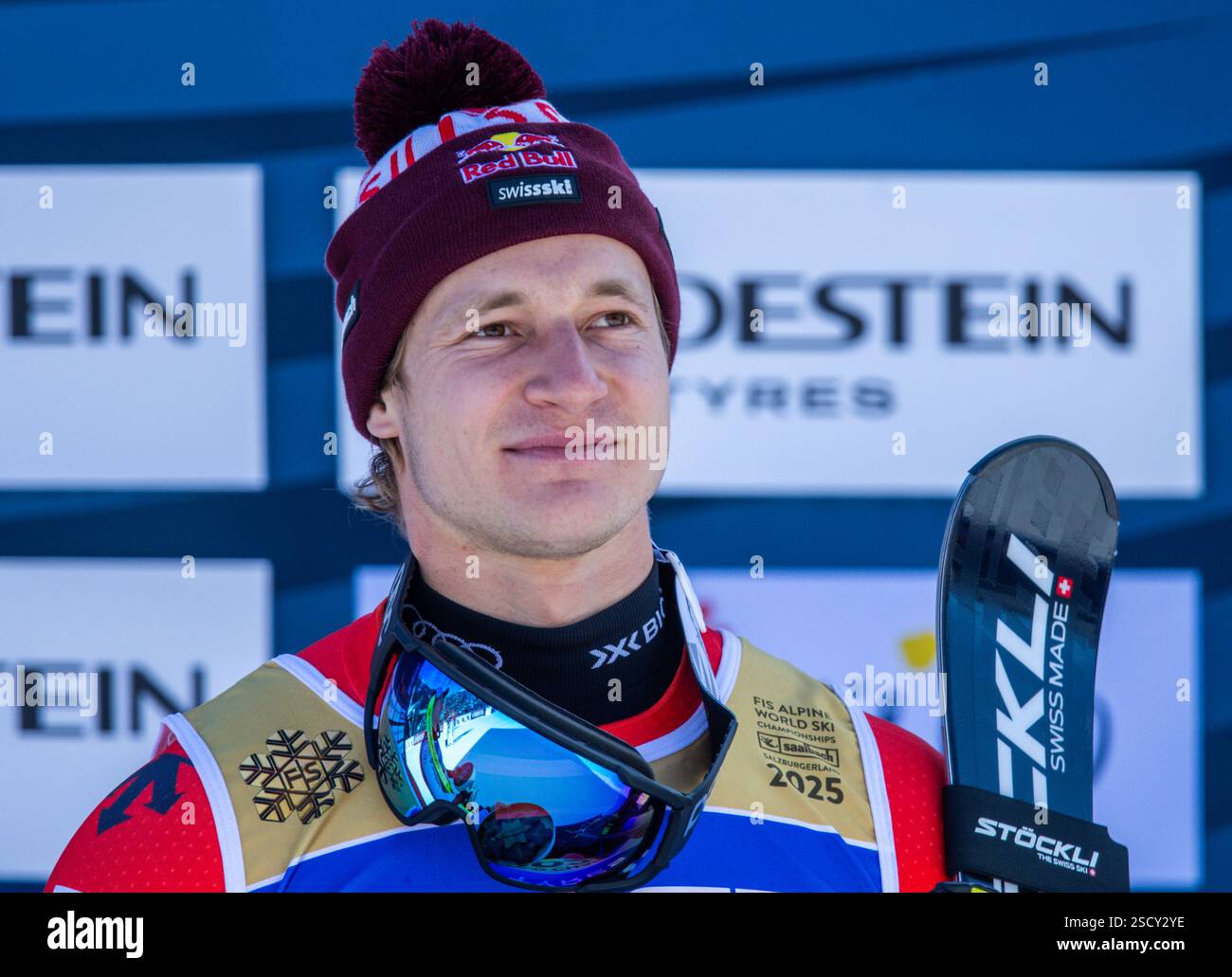 07 February 2025, Austria, Saalbach-Hinterglemm: Alpine skiing: World ...