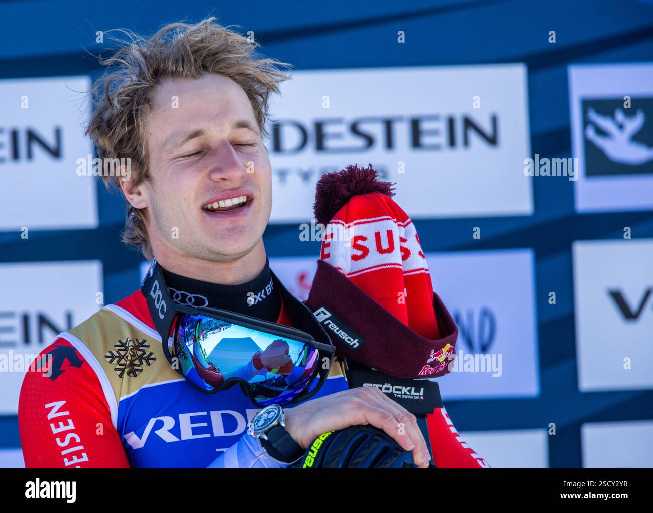 07 February 2025, Austria, Saalbach-Hinterglemm: Alpine skiing: World ...