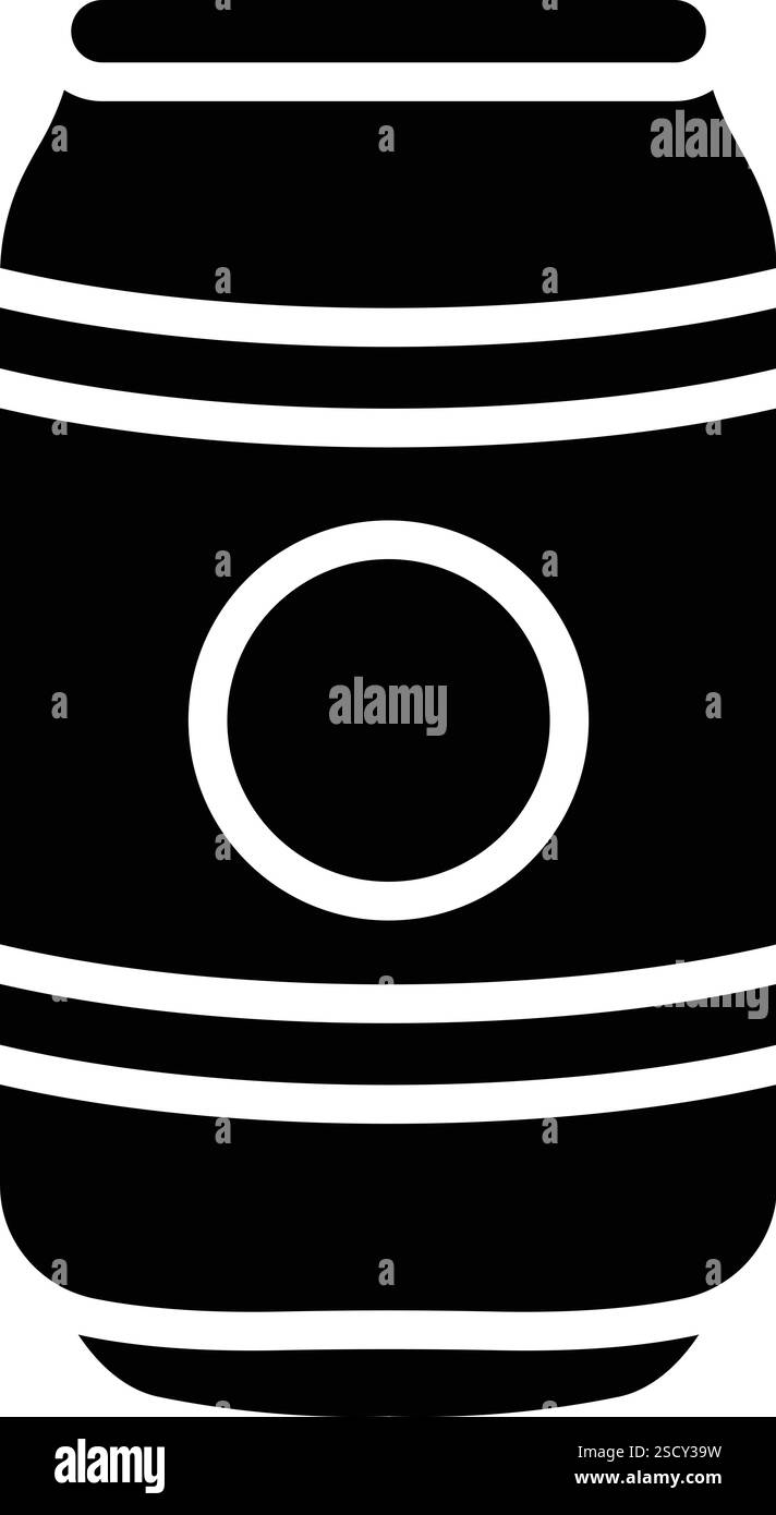 Can Vector Icon Design Illustration Stock Vector Image & Art - Alamy