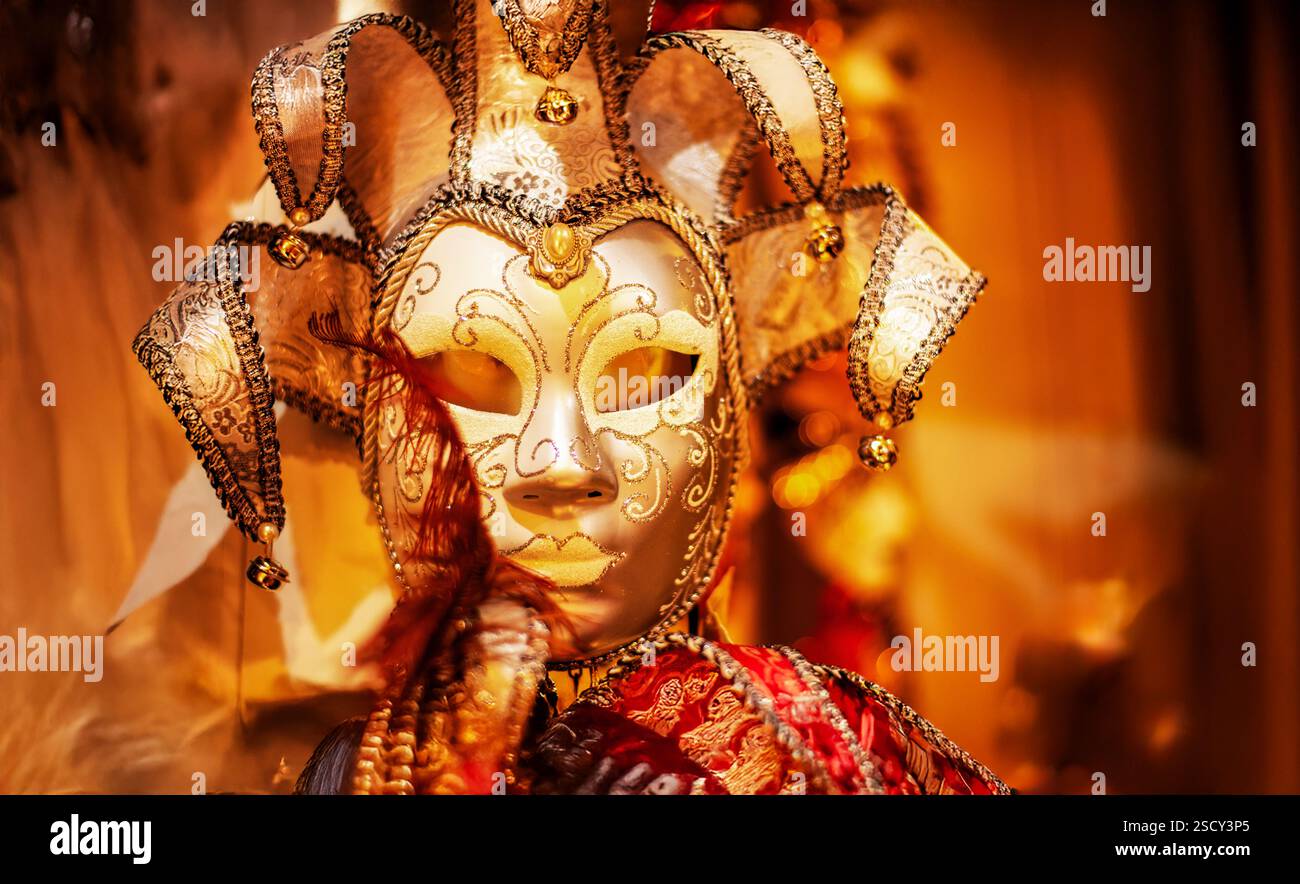 a golden mask Stock Photo - Alamy