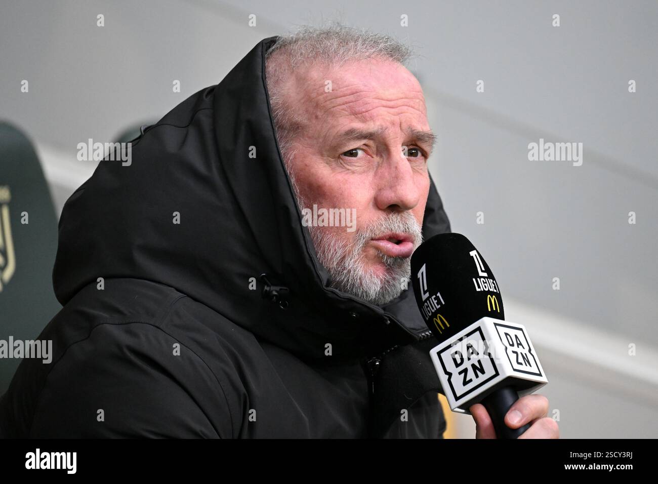 Eric ROY (Entraineur Brest SB29) during the Ligue 1 McDonald's match ...