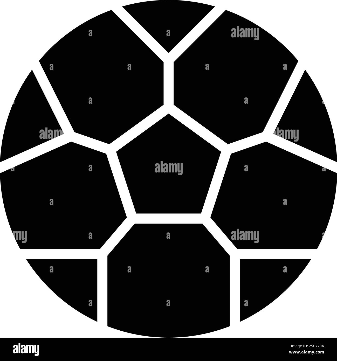 Football Vector Icon Design Illustration Stock Vector Image & Art - Alamy