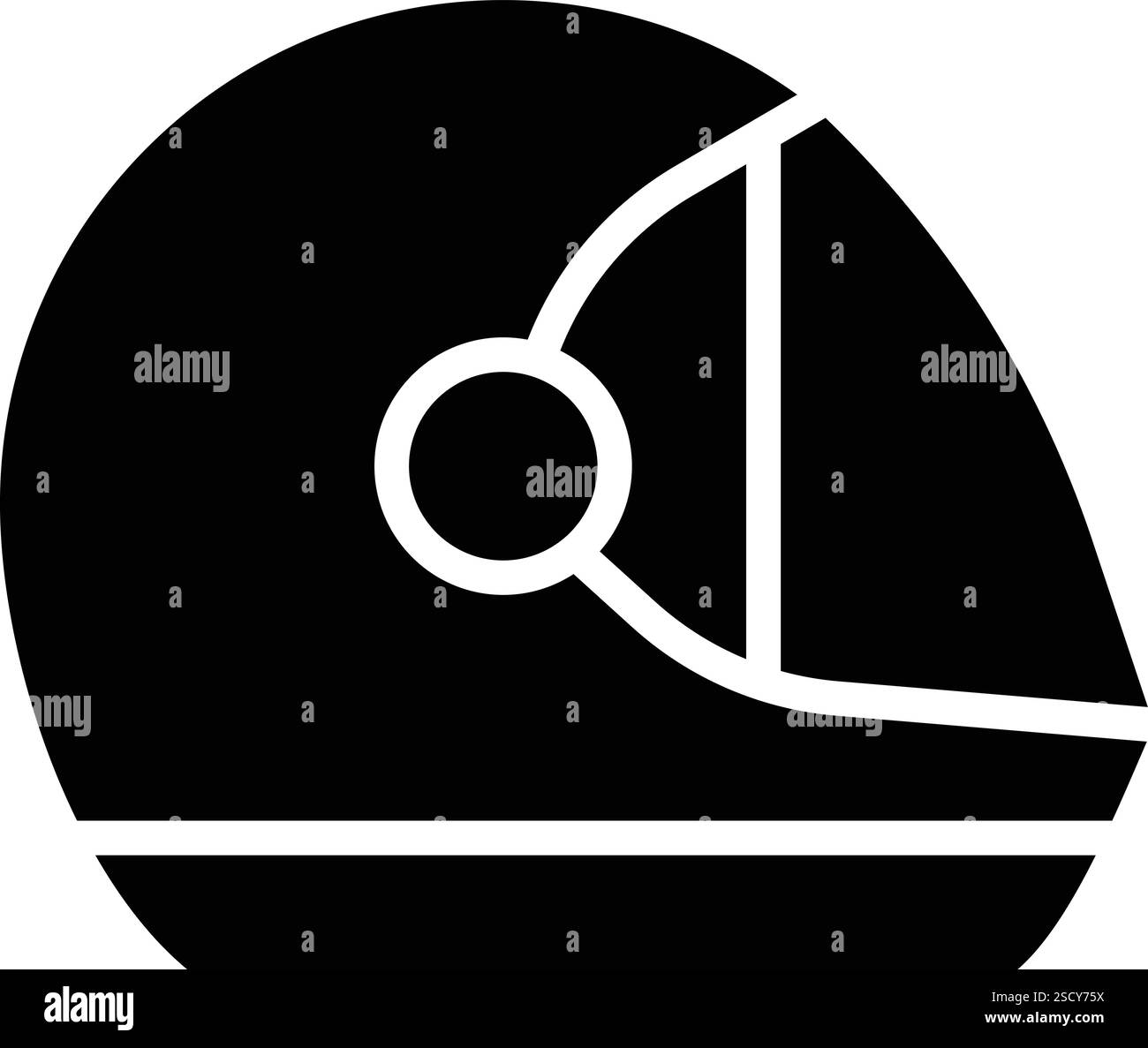 Motorcycle set icons vector Black and White Stock Photos & Images - Alamy