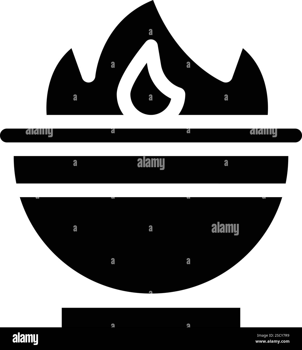 Cauldron smoke vector vectors Stock Vector Images - Alamy