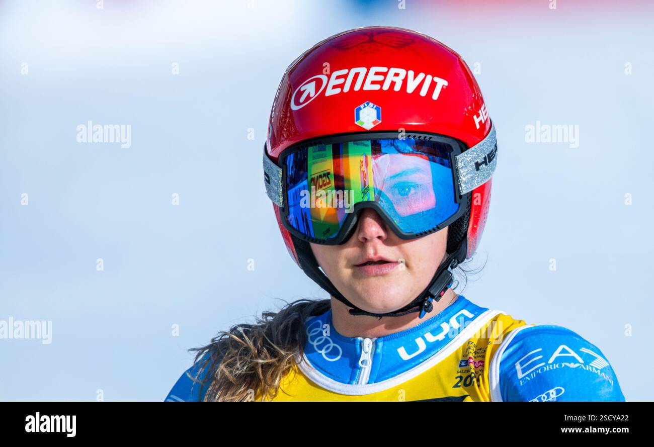 Saalbach Hinterglemm, Austria. 07th Feb, 2025. Alpine Skiing: World ...