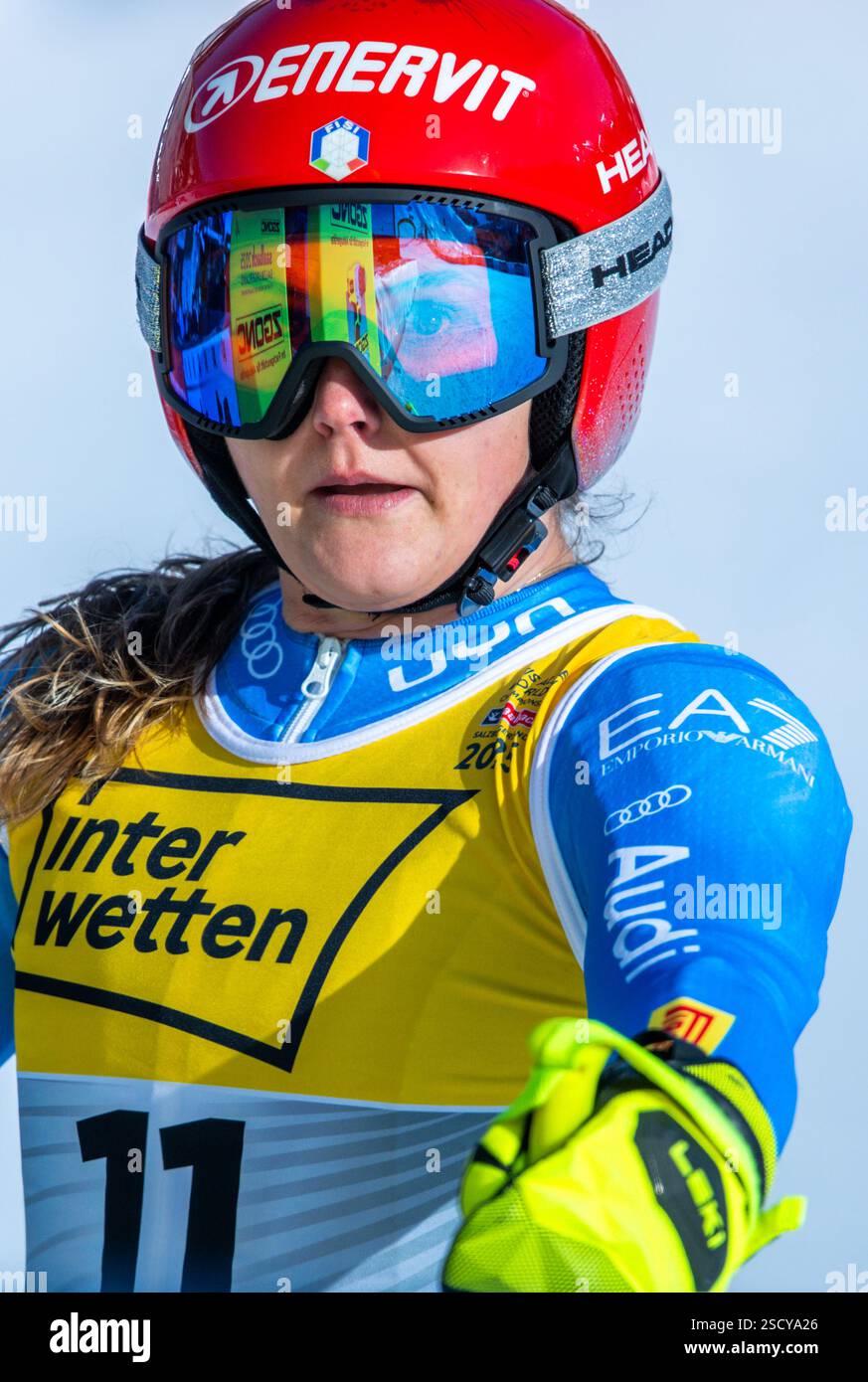 Saalbach Hinterglemm, Austria. 07th Feb, 2025. Alpine Skiing: World ...