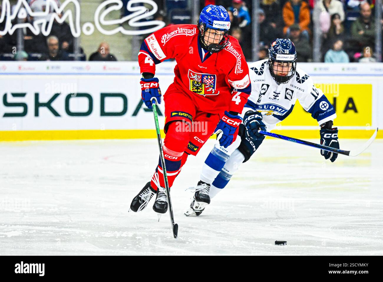 Liberec, Czech Republic. 07th Feb, 2025. L-R Daniela Pejsova (CZE) and ...