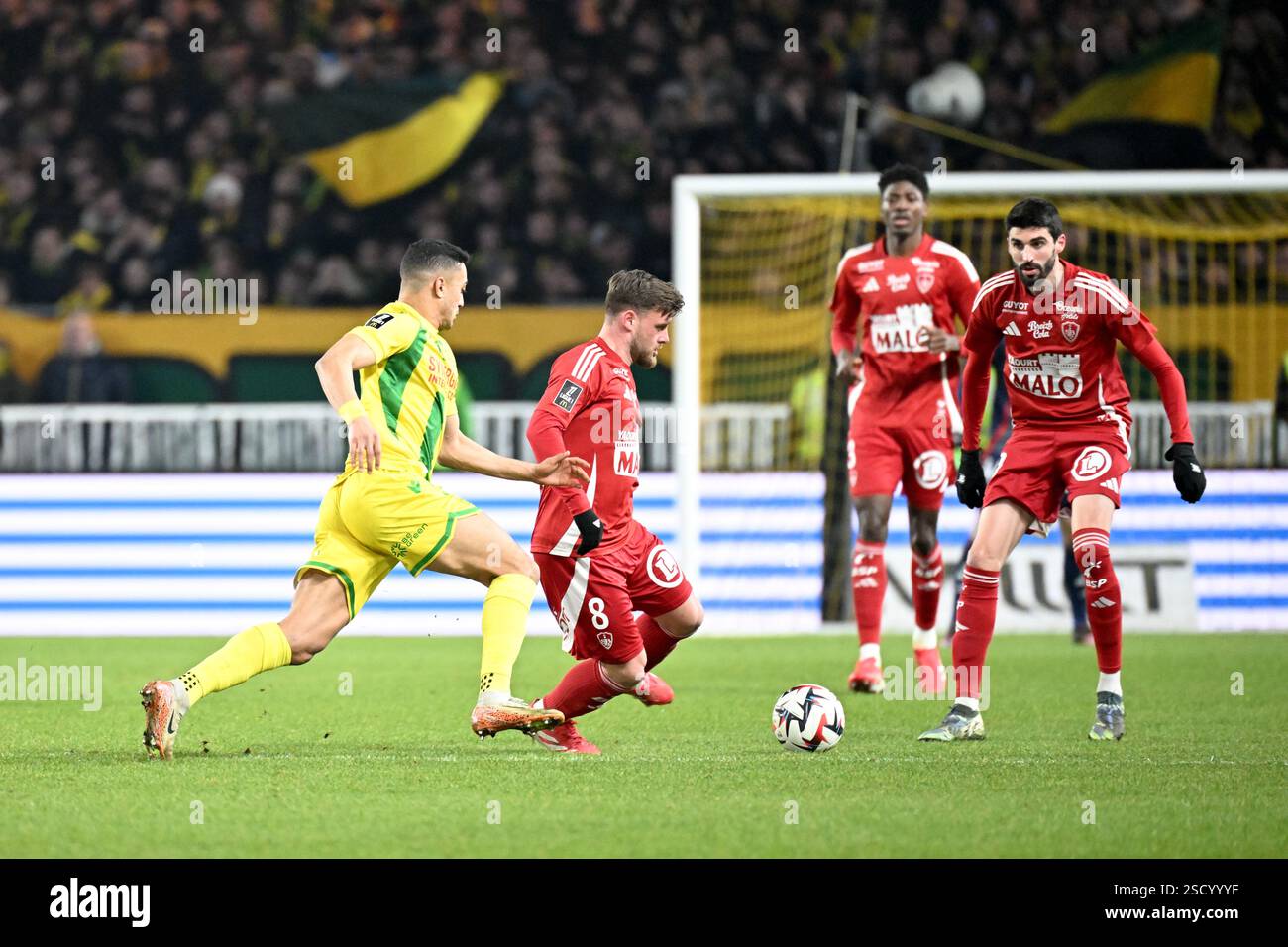 08 Hugo MAGNETTI (sb29) during the Ligue 1 McDonald's match between ...