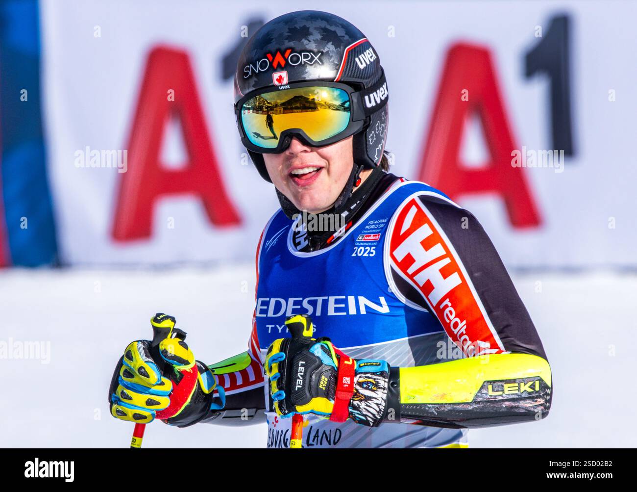 Saalbach Hinterglemm, Austria. 07th Feb, 2025. Alpine skiing: World ...