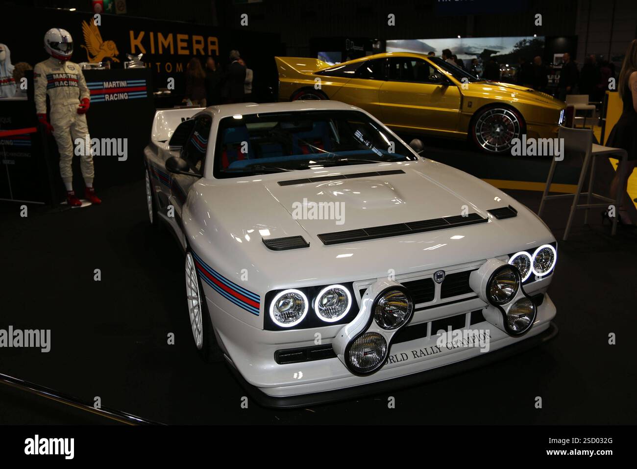 Kimera Automobili EVO 37 im Martini Racing Design, 49. Salon ...