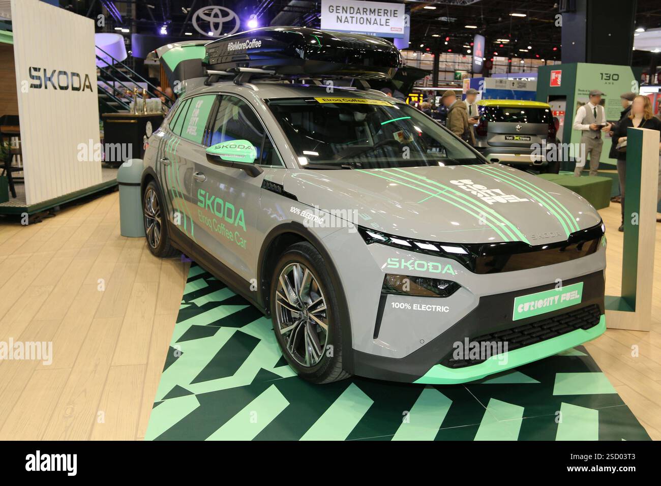 Skoda Elroq Plus 85 Elektroauto, Baujahr 2025, Farbe: Gris Perle / Grau ...