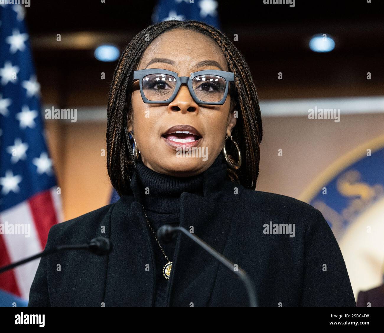 Washington, United States. 07th Feb, 2025. U.S. Representative Shontel ...