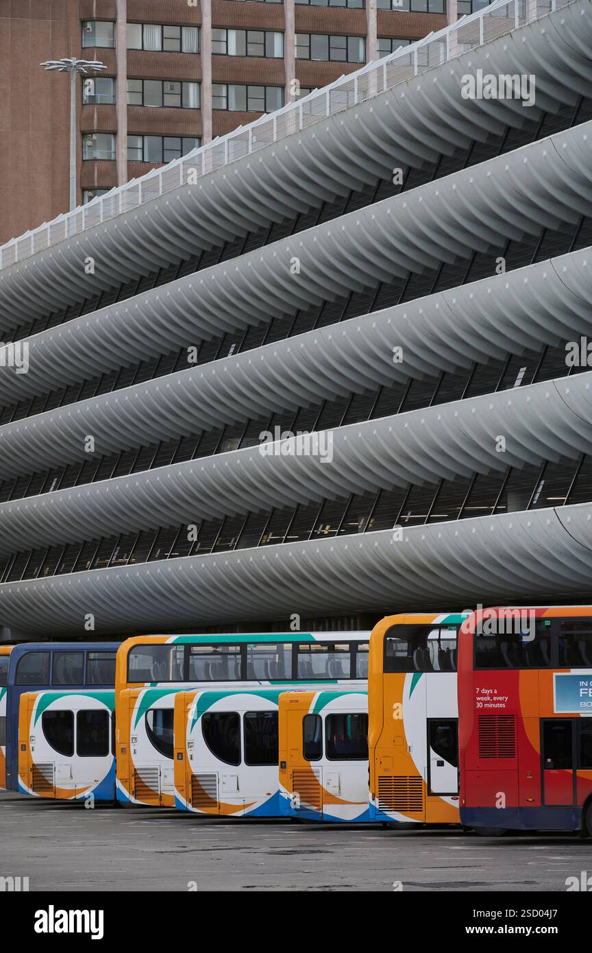 Preston Bus Station and Car Park, a celebrated brutalist architecture ...