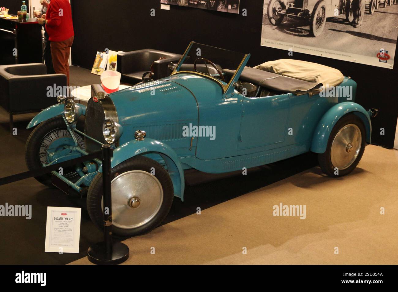 Bugatti Type 40 Grand Sport Baujahr 1928, 49. Salon Retromobile 05 ...