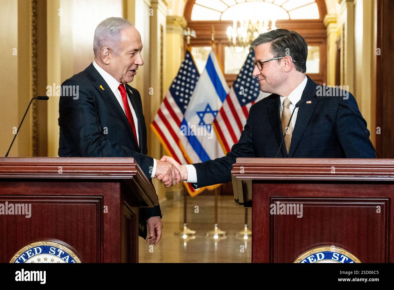 Washington, United States. 07th Feb, 2025. Benjamin Netanyahu (a.k.a ...