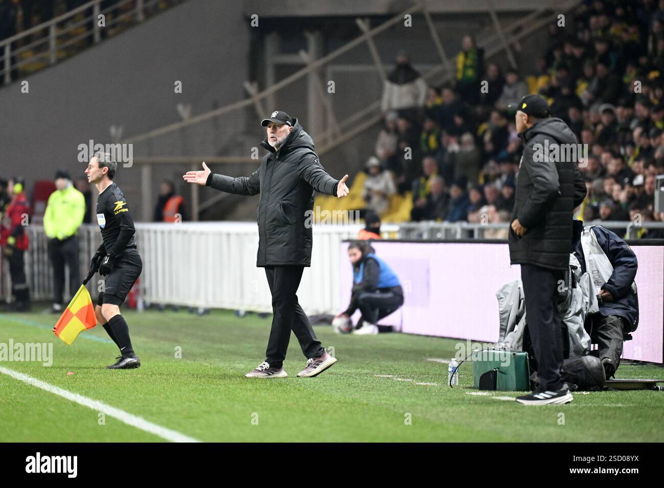 Eric ROY (Entraineur Brest SB29) during the Ligue 1 McDonald's match ...