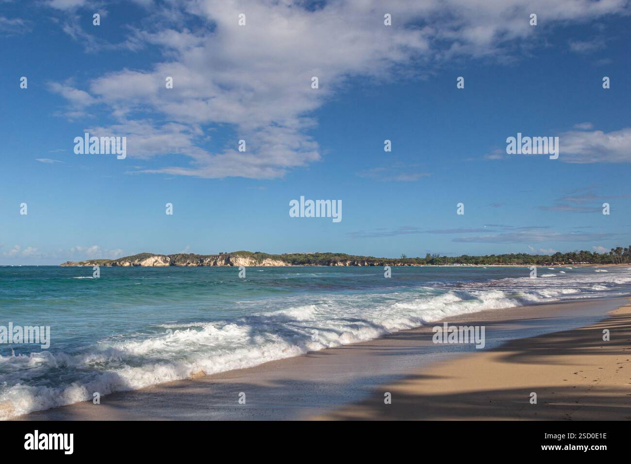 Sunny afternoon at Macao Beach - Punta Cana, Dominican Republic Stock ...